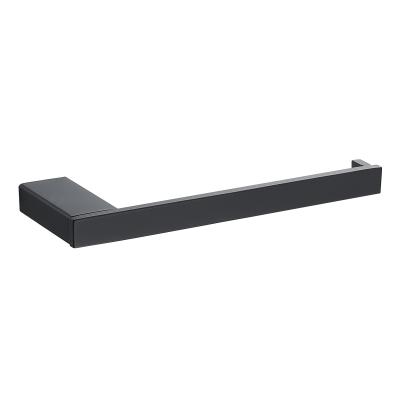 China SGS Waterproof Toilet Paper Holder Self Black Color Washroom Roll Holder  SGS for sale