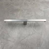 China Heavy Duty SS Double Post Toilet Paper Holder Silver Color for sale