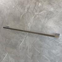 China Brushed Bathroom Towel Bars Thicken Stainless Steel Shower Towel Rack Bath Accessories for sale