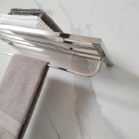 China Wholesale Factory Price stainless steel Towel Rack Bathroom Accessory Towel Holder for sale