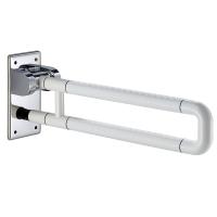 China Toilet Safety Grab Bars ABS SUS304 For Elderly Foldable Barrier Free Non Slip Safety Handrails for sale