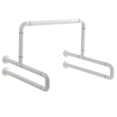 China Abs Plastic Disabled Toilet Handrail Safety Grab Bars Handicap Grab Rail For Hospital for sale