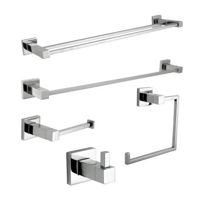 China Polished SS304 Wall Mounted Towel Shelf Contemporary Bathroom Fittings for sale