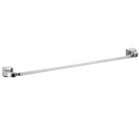 China European Style Bathroom Towel Bars Sus304 24 Inch Double Towel Bar Chrome for sale