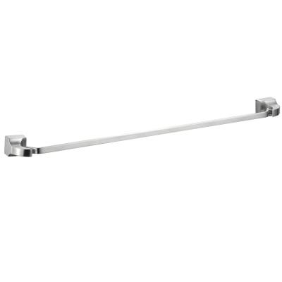 China European Style Bathroom Towel Bars Sus304 24 Inch Double Towel Bar Chrome for sale