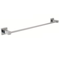 China Square 24 Inch Bathroom Towel Bar Polish Wall Mounted Towel Rail Chrome for sale