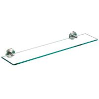 China Hotel Bathroom Accessories Shelves 304 Stainless Steel Glass Shelves for sale