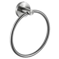 China Sus 304 Stainless Steel Circular Hand Towel Holder Bar Satin Wall for sale
