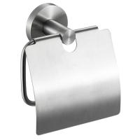 China 304 Stainless Steel Toilet Tissue Holder ODM Polished Chrome Toilet Roll Holder for sale