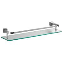 China 23.6Inch Hotel Bathroom Shelves Rack Wall Mounted Satin Sus304 Bracket for sale