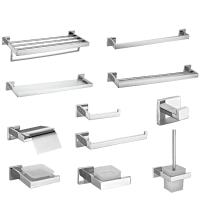 China ODM OEM Stainless Steel Hardware Bathroom Accessories Set Polished for sale