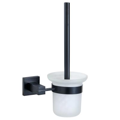 China Brushed Toilet Brush With Metal Handle Wall Mounted Bathroom Cleaning Brush for sale
