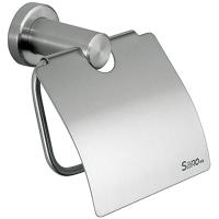 China Wall Mount Toilet Paper Roll Holder Satin Stainless Steel Tissue Holder for sale