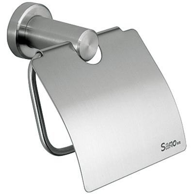 China Wall Mount Toilet Paper Roll Holder Satin Stainless Steel Tissue Holder for sale