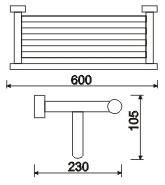 China Satin Finsh Bathroom Hardware Set Sus304 Fixtures Towel Rack Set for sale