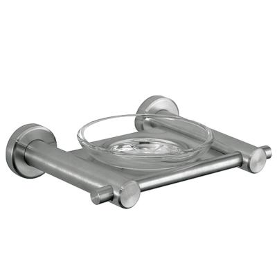China SUS304 Hand Wall Mount Soap Dish Holder Minimalist Modern for sale