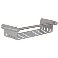 China Multifunctional Frosted Glass Corner Shelf OEM ODM Stainless Steel Shower Caddy for sale