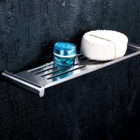 China Commercial Stainless Steel Bathroom Shelf Polished Wall Mount Sus 304 for sale