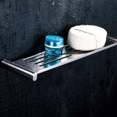 China Commercial Stainless Steel Bathroom Shelf Polished Wall Mount Sus 304 for sale