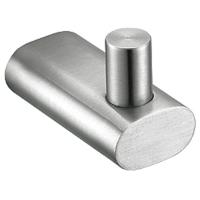 China 26mm Bathroom Robe Hooks Sus304 Wall Mounted Towel Hooks Satin Finished for sale