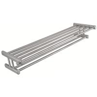 China Nicke SN003-04 Bathroom Towel Shelves With Double Towel Bars SUS304 Brushed for sale