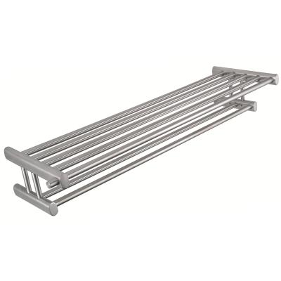 China Nicke SN003-04 Bathroom Towel Shelves With Double Towel Bars SUS304 Brushed for sale