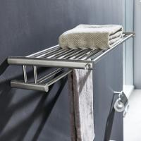 China 62.5cm OEM Bathroom Towel Racks Hanger Sus304 Hole Drilling Installation for sale