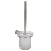 China Wall Mounted Kitchen Sink Brush Caddy Glass Bathroom Cleaning Tools for sale