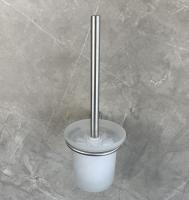 China Wall Mounted Kitchen Sink Brush Caddy Glass Bathroom Cleaning Tools for sale