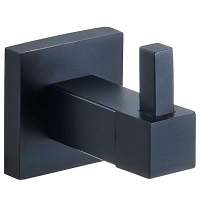 China Square Satin Wall Mounted Coat Towel Hanger Hooks Stainless Steel for sale