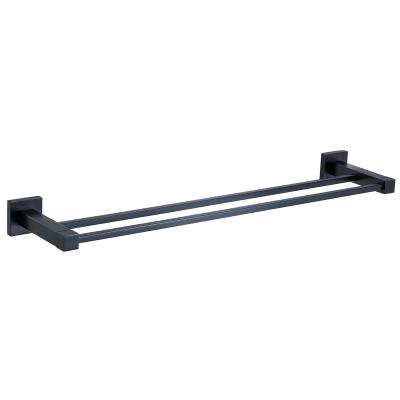 China Polished SUS304 Bathroom Towel Bars Wall Mounted Single Hotel Towel Rack Over Toilet for sale