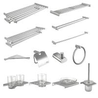 China Rustproof Modern Stainless Steel Bathroom Fittings Wall Mounted ODM for sale