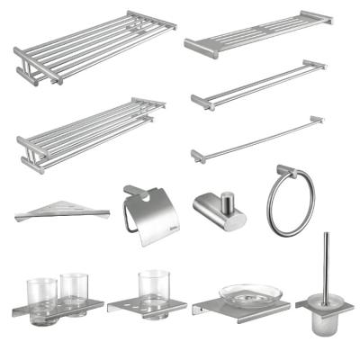 China Rustproof Modern Stainless Steel Bathroom Fittings Wall Mounted ODM for sale