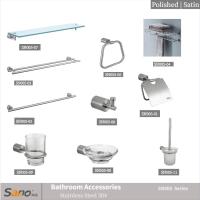 China Sano 10 Piece Bathroom Hardware Sets Cylindrical SUS304 for sale