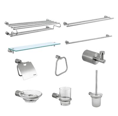 China Sano 10 Piece Bathroom Hardware Sets Cylindrical SUS304 for sale