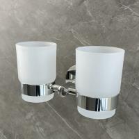 China Luxury Polished Chrome Toothbrush Holder Sus304 Nickel Bathroom Toothbrush Holder for sale