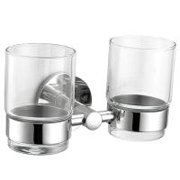 China Luxury Polished Chrome Toothbrush Holder Sus304 Nickel Bathroom Toothbrush Holder for sale