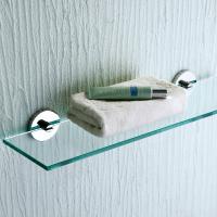 China Glass Sus304 Bathroom Accessories Shelves Durable Polished for sale