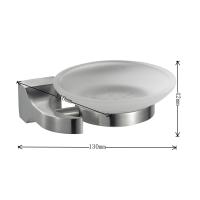 China Customized Wall Mount Soap Dish Holders Stainless Steel 304 Polished for sale