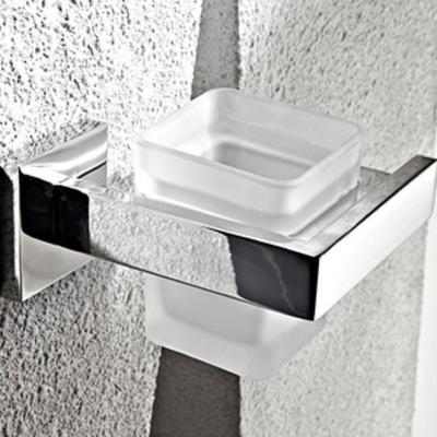 China Square Soap Dish Toothbrush Holder Sus304 Wall Mounted Bathroom Tumbler Holder for sale