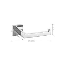 China Sus304 Toilet Tissue Paper Roll Wall Mounted Customizable Towel Plate Holder for sale