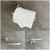 China Sus304 Toilet Tissue Paper Roll Wall Mounted Customizable Towel Plate Holder for sale