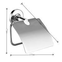 China 304 Stainless Steel Paper Towel Holder With Lid OEM ODM Acceptable for sale