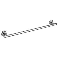 China 23 Inch Single Bathroom Towel Bars Polished Finish Wall Mounted OEM ODM for sale