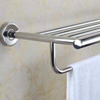 China Lavatory Bathroom Towel Racks OEM ODM Wall Mount Towel Shelf Stainless Steel 304 for sale