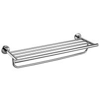 China Lavatory Bathroom Towel Racks OEM ODM Wall Mount Towel Shelf Stainless Steel 304 for sale
