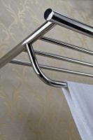 China Lavatory Bathroom Towel Racks OEM ODM Wall Mount Towel Shelf Stainless Steel 304 for sale