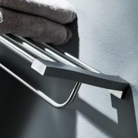 China OEM Rustproof Bathroom Towel Racks Stainless Steel 304 for sale