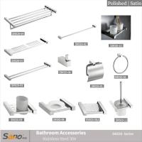 China SS Bath Modern Toilet Fittings 11 Piece Sus304 Polished Wall Mounted for sale