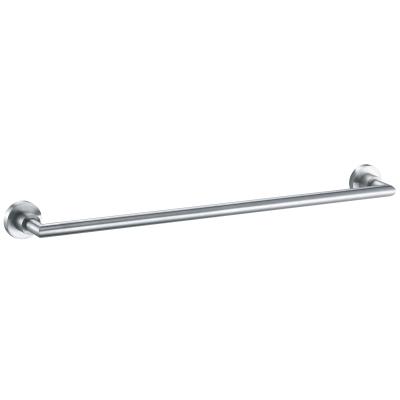 China 25.7 Inches Drilling Bathroom Polished Towel Rail Hanger Stainless Steel Raw Material for sale
